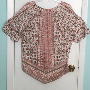Absolutely Famous | Tops | Absolutely Famous Floral Print Blouse | Poshmark